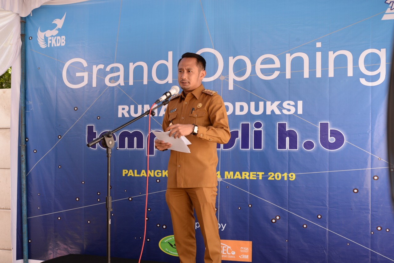 Fairid Naparin Meresmikan Rumah Produksi Tempe Asli H B Multimedia